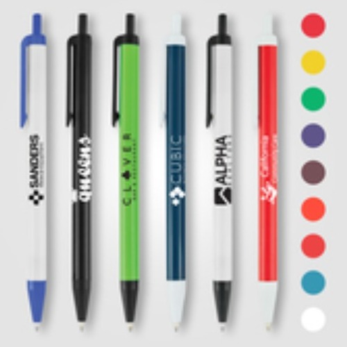 Tradebank - 500 Click Pens - Custom Logo
